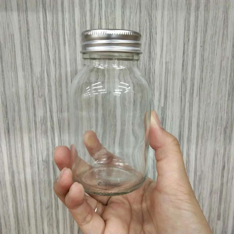Jual Botol Kaca Tutup Silver 60 Ml Dan 150 Ml - 60 Ml Di Seller Cafe ...