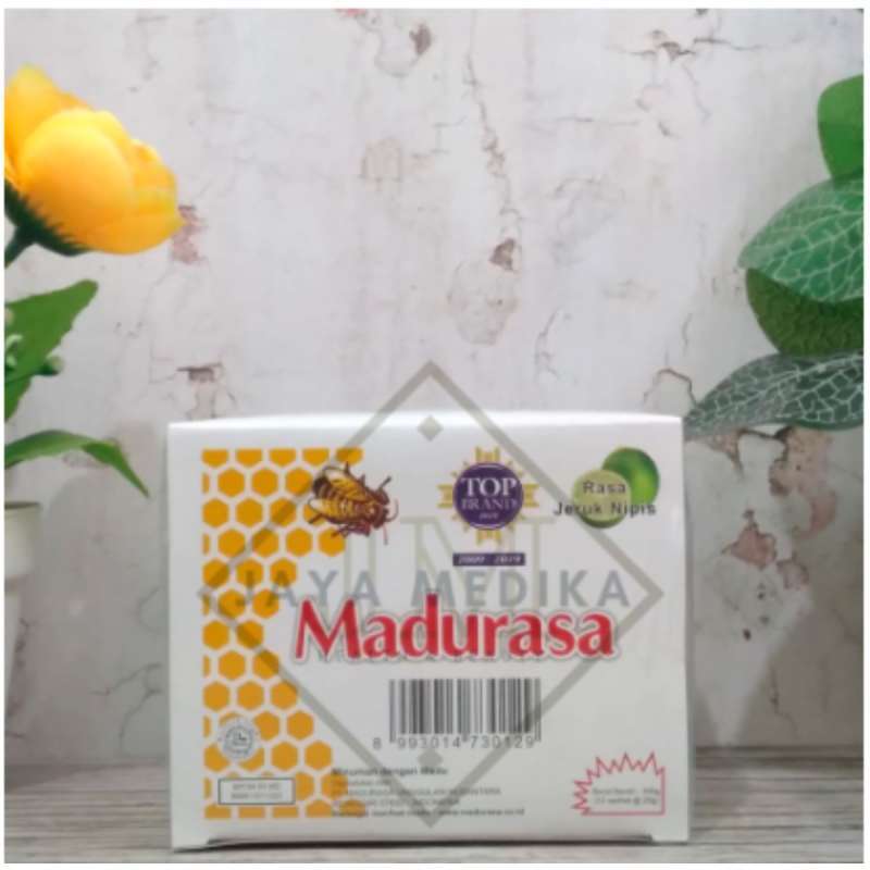 Jual Madurasa Jeruk Nipis Per Box Isi 12 Sachet @ 25 gram di Seller Jayamedika_health&beauty ...