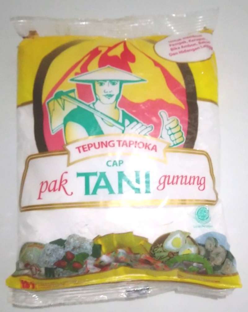 Promo Tepung Tapioka cap Pak Tani Gunung isi 500gr Diskon 7% di Seller ...