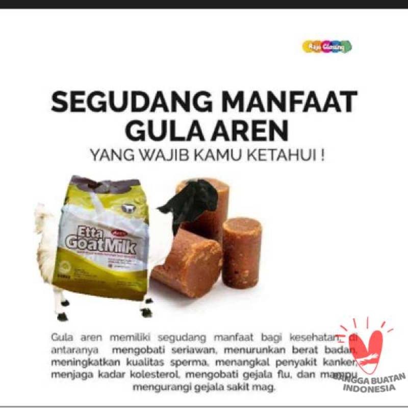 Jual Etta Goat Milk Gula Aren | Egm Gula Aren Susu Kambing Premium Asli ...