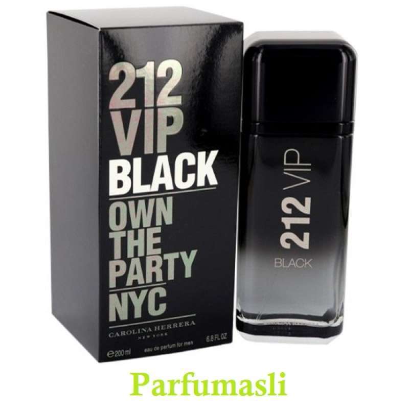 Jual Carolina Herrera 212 VIP Black For Men EDP 200ml di Seller parfum ...
