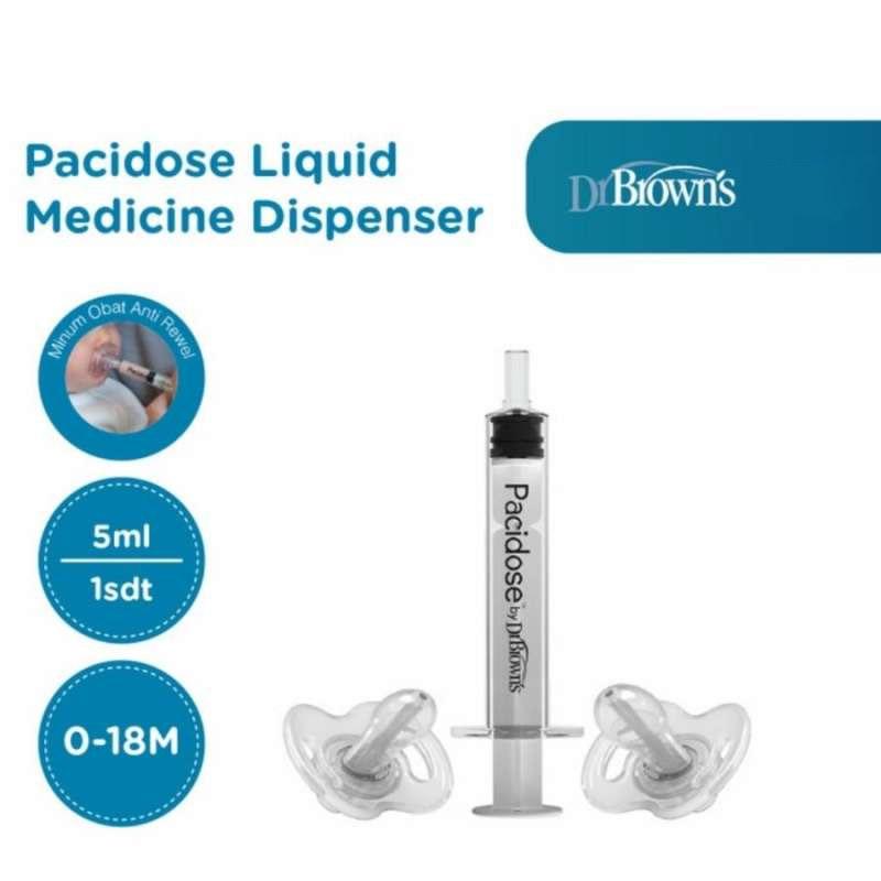 Jual Dr.Brown's Pacidose Liquid Medicine Dispenser -Combo Pack Pacifier ...