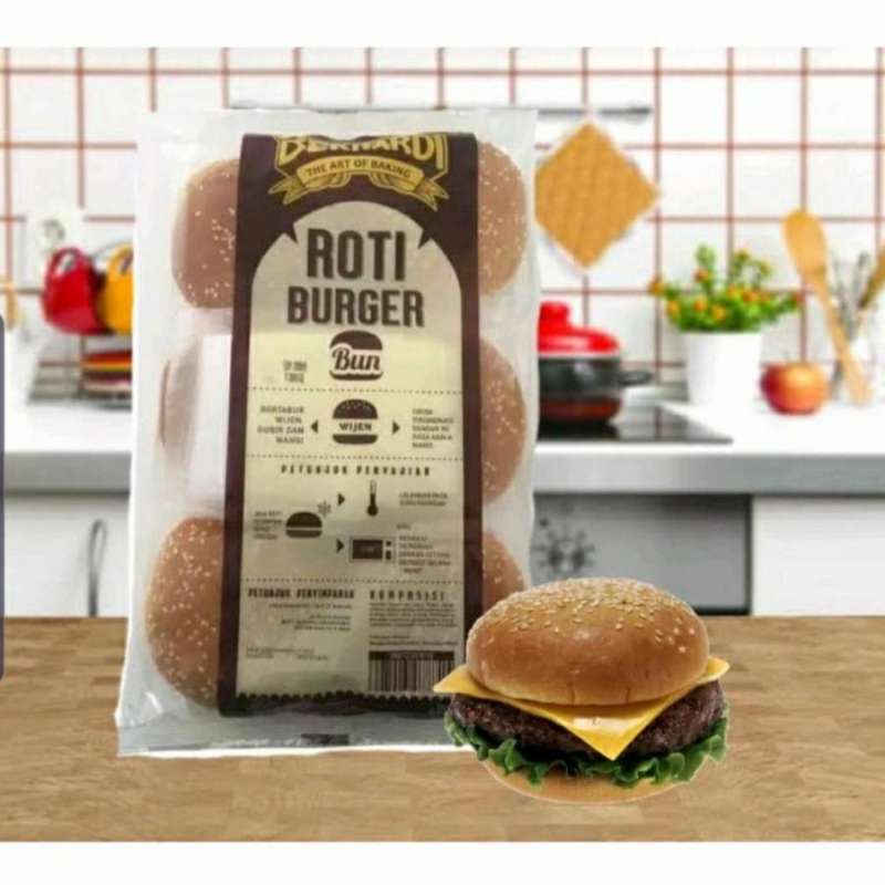 Jual Roti Burger Bernardi di Seller Gozzen Frozen Food - Tajur Halang ...