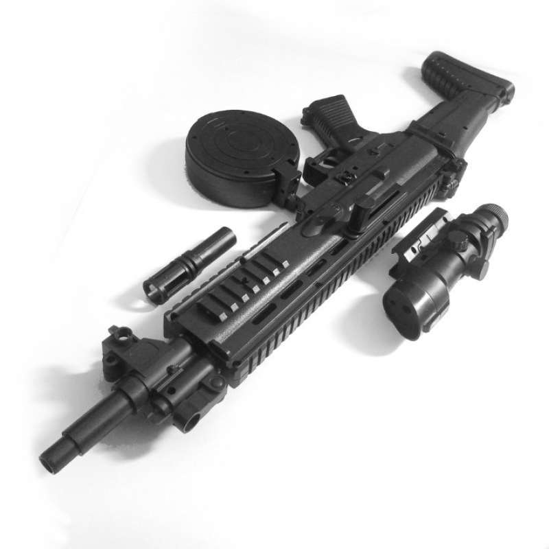 Jual Mainan Senapan Serbu Handgun Fn Scar-l Mk16 Spring /dcobra Di ...