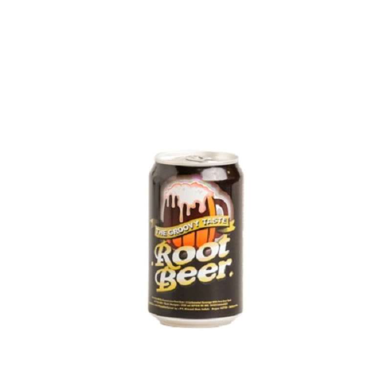 Jual THE GROOVY TASTE ROOT BEER CAN 330 ML di Seller FRESTIVE ...