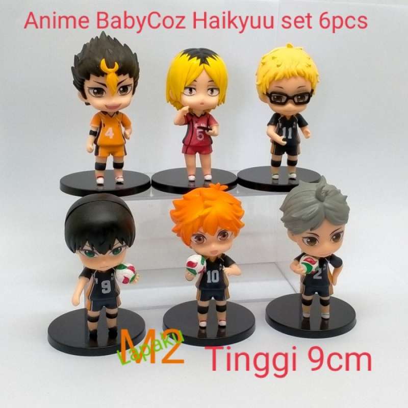 Jual Anime Cartoon Babycoz Haikyuu Figure Set 6pcs Di Seller Cantik ...