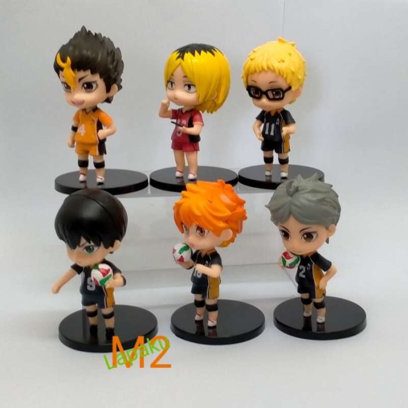Jual Anime Cartoon Babycoz Haikyuu Figure Set 6pcs Di Seller Cantik ...