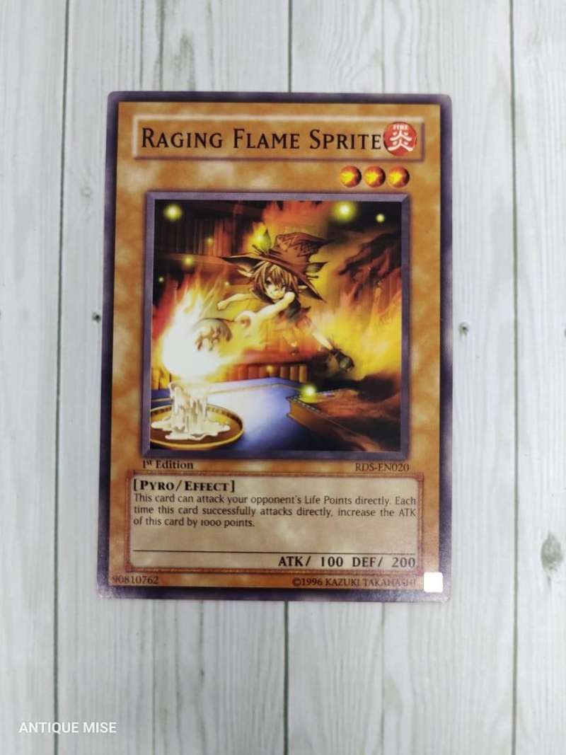 Jual Kartu Yugioh Original Raging Flame Sprite Di Seller Antique Mise ...