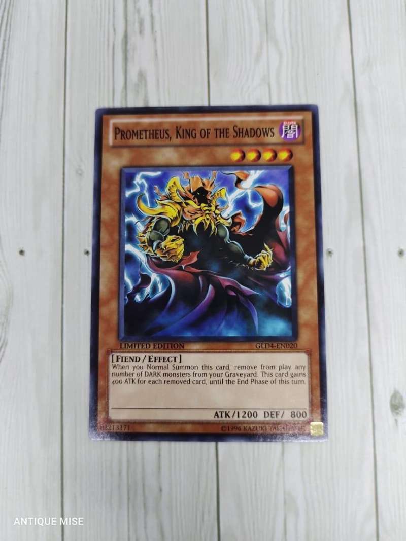 Jual Kartu Yugioh Original Prometheus , King Of The Shadows di Seller ...