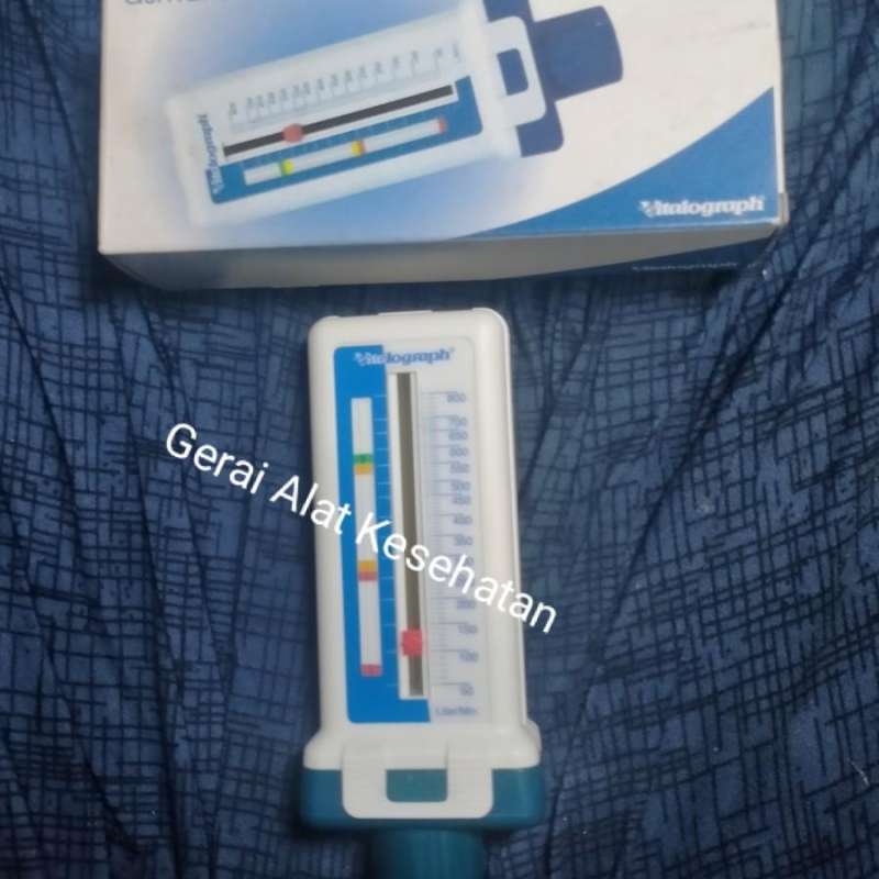 Jual peak Flow meter - pengukur Napas - Alat ukur Napas vitalograf di ...