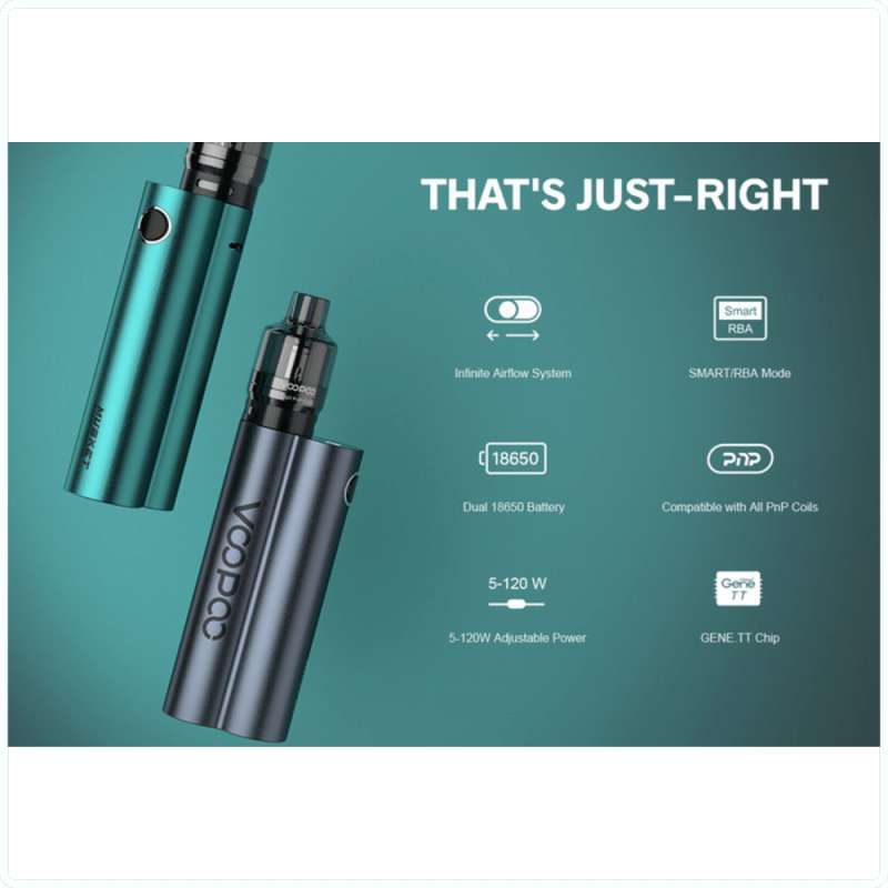 Jual Voopoo Musket 120w Mod Kit + Pnp Pod Tank By Voopoo / Musket Kit ...