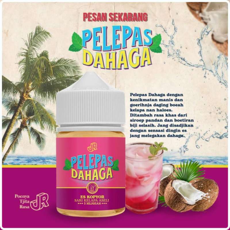 Jual Pelepas Dahaga Es Kopyor Sari Kelapa Aseli 60Ml By Jusrakjat ...