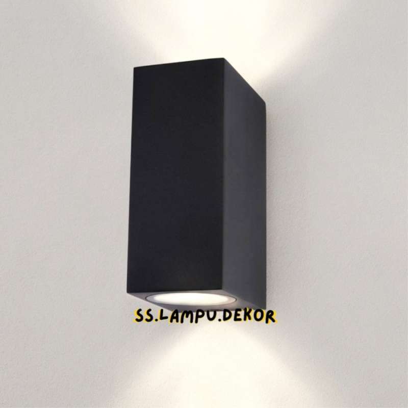 Jual Lampu Dinding Minimalis Outdoor Kotak Led 2 Arah Waterproof Hias ...