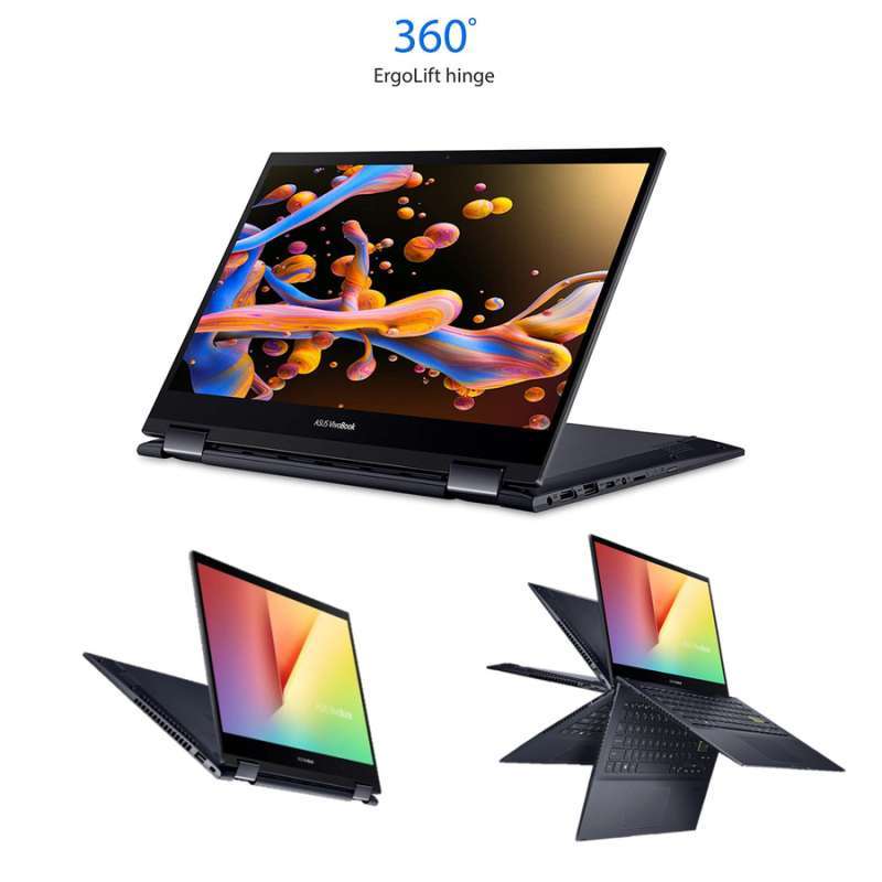 Jual Laptop In Asus Vivobook Flip Tp Ez Core I G Gb Gb Inch Fhd Touch Backlit