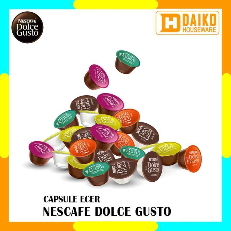 Jual Capsule Ndg Nescafe Dolce Gusto Eceran Mix Rasa Original Nestle ...