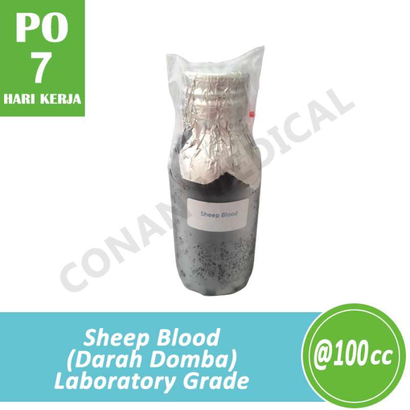 Jual Sheep Blood (darah Domba) 100cc Laboratory Grade Di Seller Conan ...