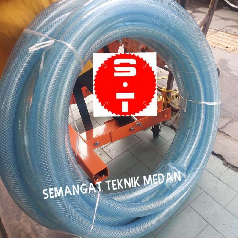 Jual 1 1/2 Selang Air Pvc Serat Benang Plastik Taman 1 1/2 Meter Ecer ...