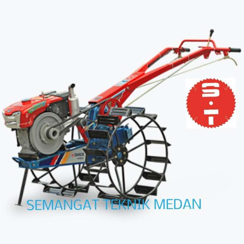Jual G1000 MESIN HAND TRAKTOR BAJAK SAWAH COMPLETE TILLER SET QUICK ...