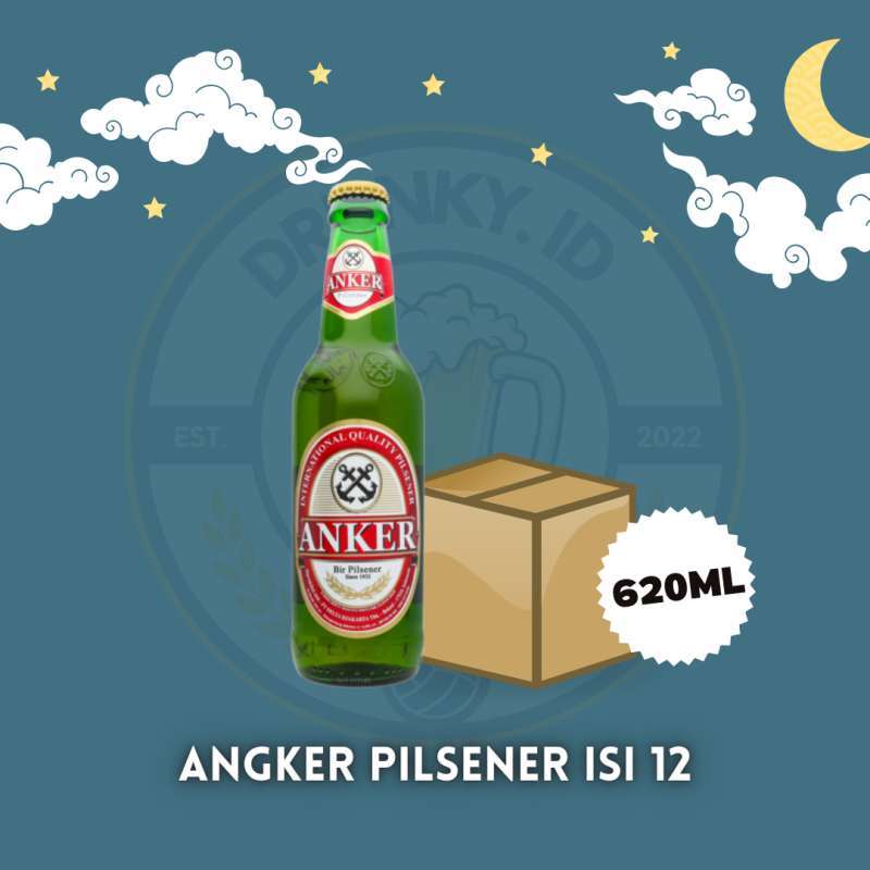 Jual Anker Beer Botol 620 ml 1 Dus di Seller Drunky.id - Wiyung, Kota ...