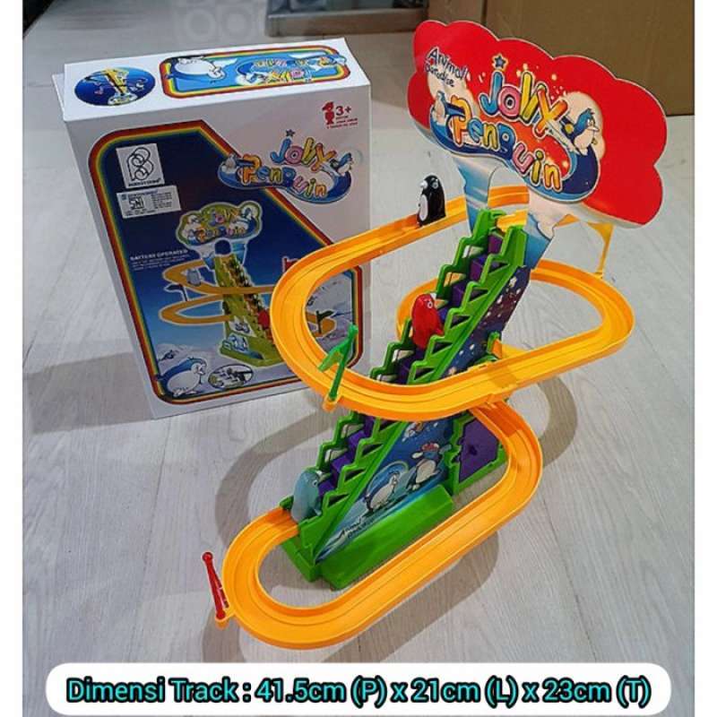 Promo Mainan Penguin Track Tangga Seluncur - Trek Seluncuran Pinguin ...