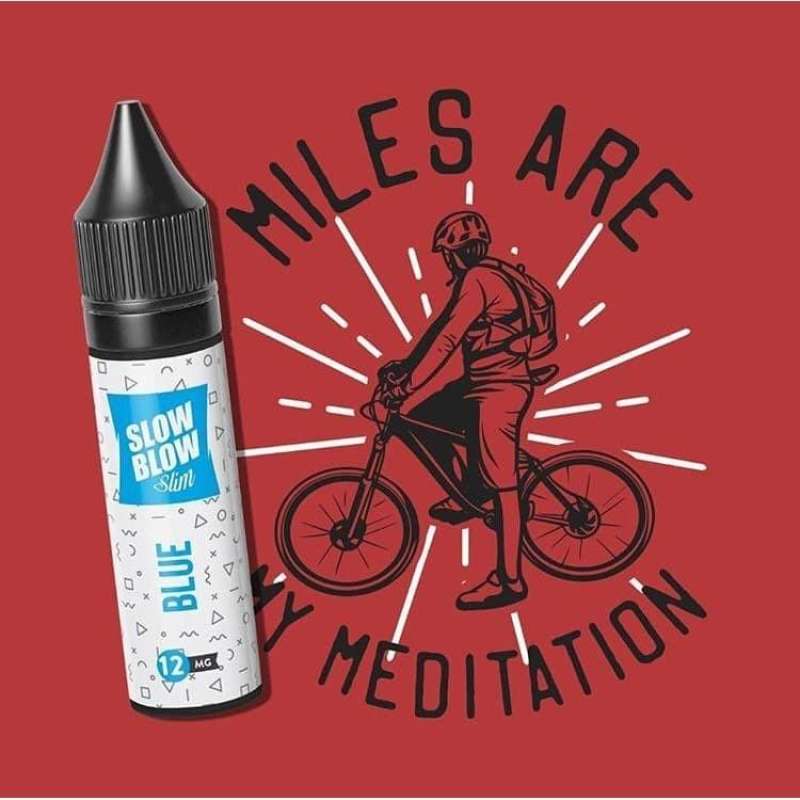Jual Slow Blow Slim Blue Pods Friendly 15ML by Slow Blow Juice x SAS Lab di Seller ...