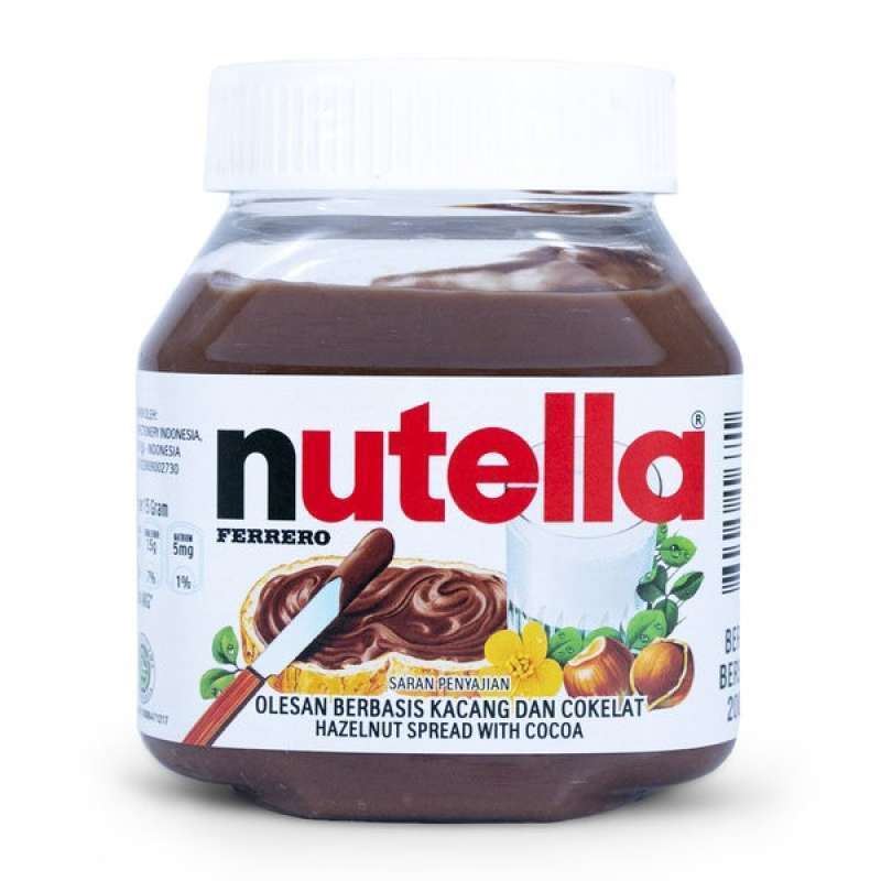 Promo NUTELLA Chocolate and Hazelnut Spread Jam 200gr - Selai Cokelat ...