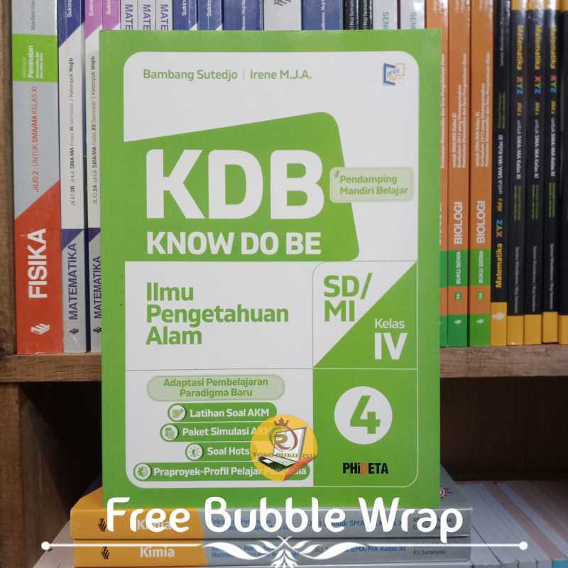 Promo Kdb Know Do Be Ipa Kelas 4 Sd Kurikulum Merdeka Phibeta Diskon 23% Di Seller Toko Buku Ryu ...