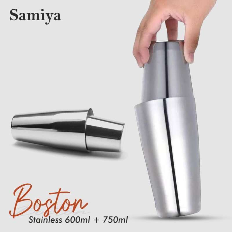 Jual Boston Shaker Cocktail Stainless Set 600ml / 750ml Di Seller Honey ...