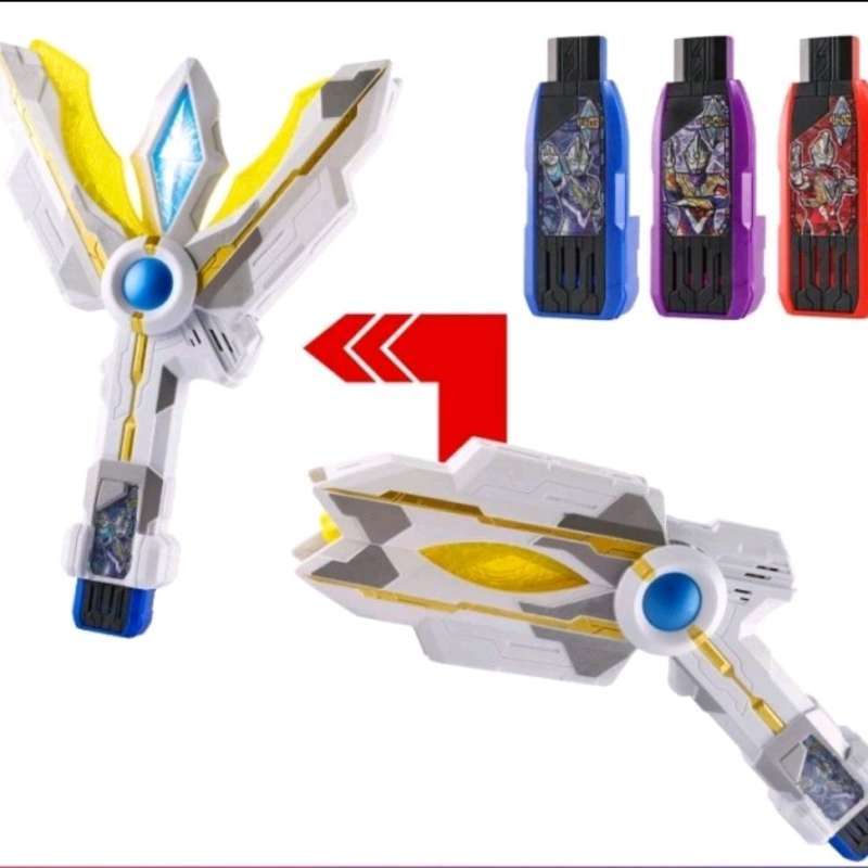 Jual Mainan Senjata Ultraman Trigger Dx Ultraman Geed Altman Zero Di ...