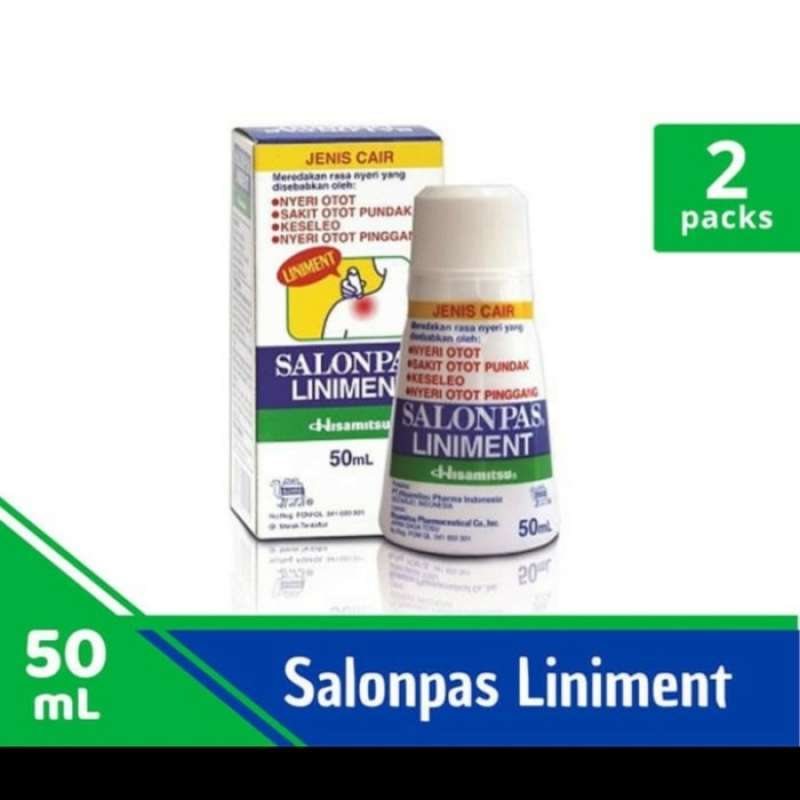 Promo Salonpas Liniment Twinspack Isi 50Ml Diskon 17% di Seller PALANG ...