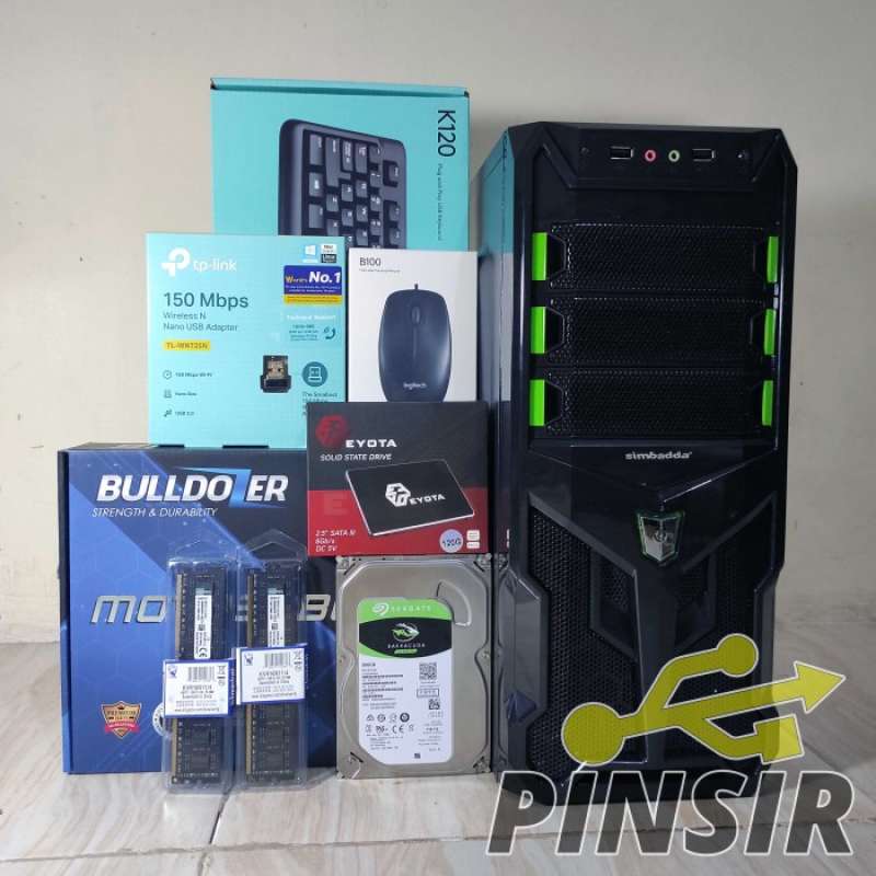 Jual CPU Komputer Rakitan Intel Core I5 RAM 8GB (Cocok Untuk ...