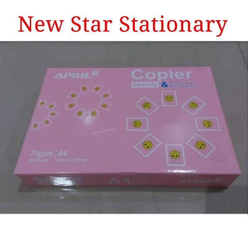 Jual Kertas A4 April 75 Gram / Rim di Seller New Star Stationary ...