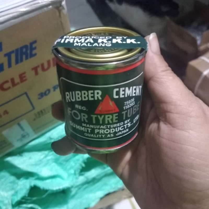 Promo Lem KKK, lem tambal ban sepeda dan motor rubber cement glue ...