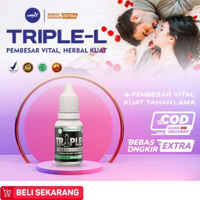 Jual Paket Minyak Obat-pembesar Alat Vital Triple L & Gel Pelumas Vivo ...