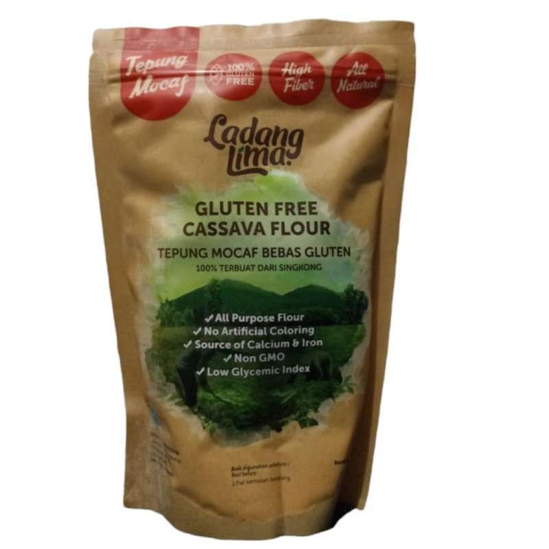 Promo Ladang Lima Tepung Cassava 500 g Diskon 20% di Seller Gazebo_q ...