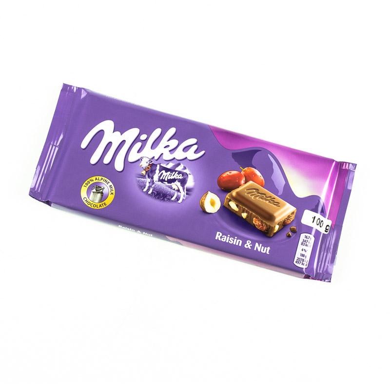 Jual Milka Raisins & Nuts Coklat [100 G] Di Seller Ms Online Shop ...