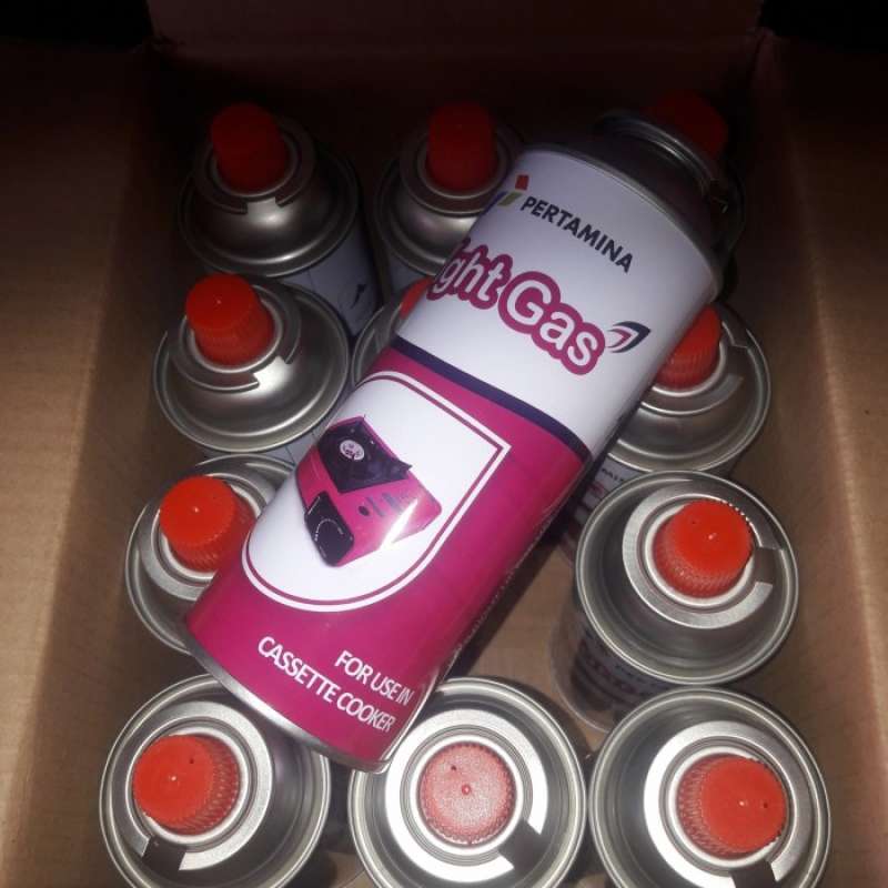 Jual Gas Kaleng Portable Bright Gas Pertamina 220 Gr Baru Di Seller ...