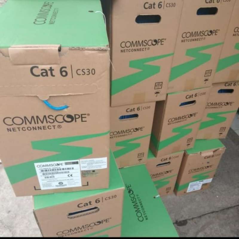Promo Kabel Lan Utp Cat 6 Amp Commscope di Seller Ghanim Shop - Kota ...