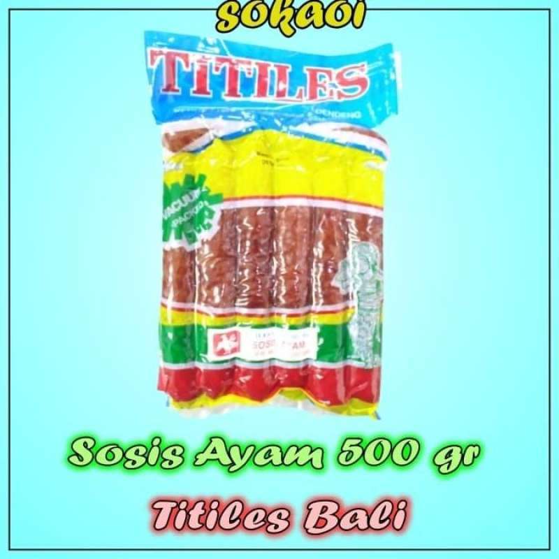 Jual SOSIS AYAM TITILES DAGING AYAM MAKANAN JADI OLEH OLEH BALI di ...