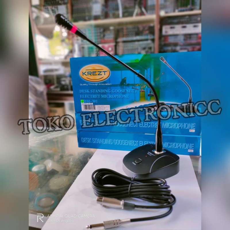Jual Mic Meja Krezt BM-301 (No Bell) di Seller Toko Electronicc - Sei Rengas I, Kota Medan | Blibli