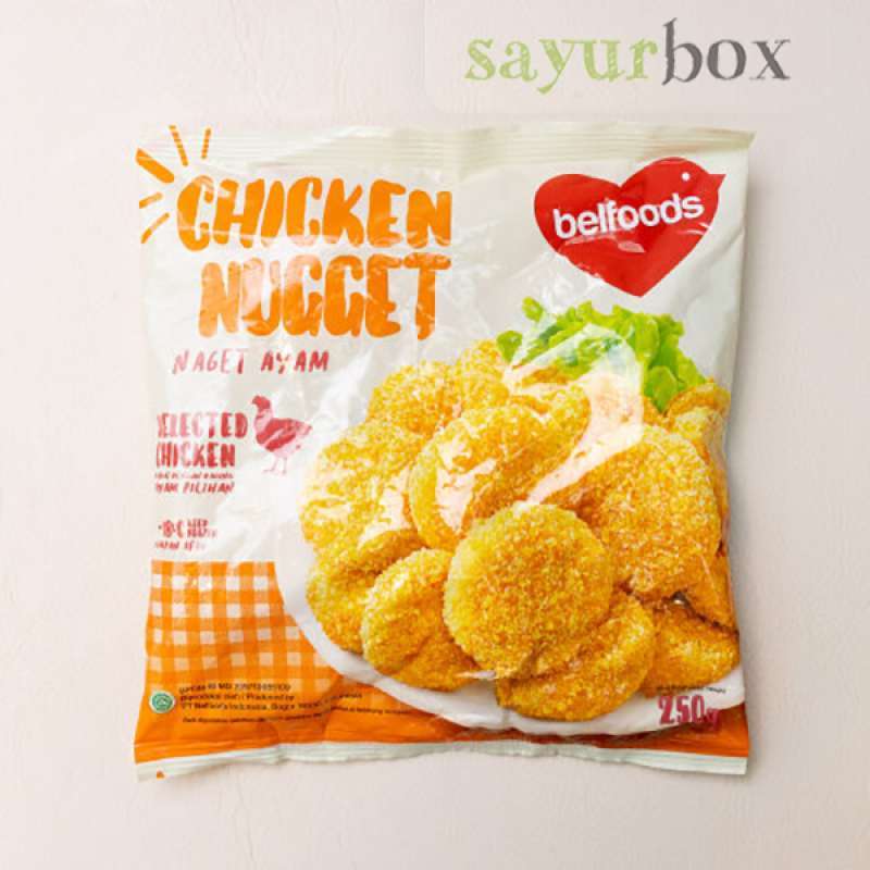Jual Belfoods Favorite Chicken Nugget 250 gram Sayurbox - JKT di Seller ...