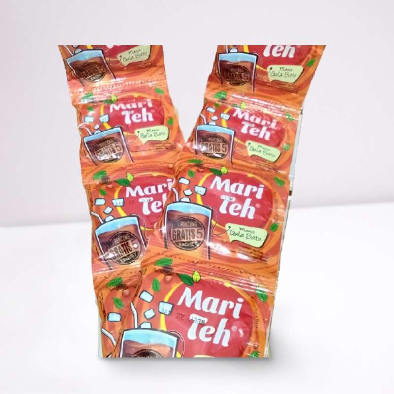 Jual Minuman Serbuk Mariteh (1 renceng 10 sachet) mari teh enak dan ...