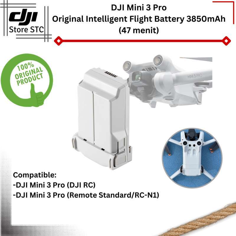 Promo Battery Baterai DJI Mavic Mini 3 Pro Intelligent Flight Battery ...