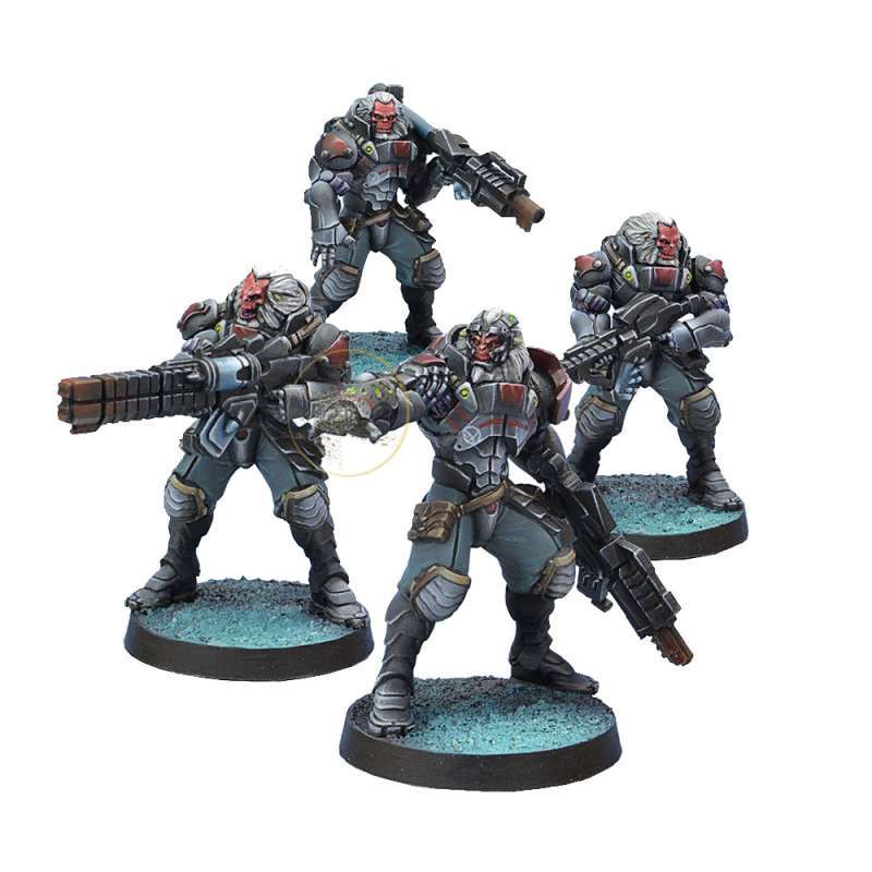 Jual Infinity Combined Army Miniatures Morat Vanguard Infantry di ...