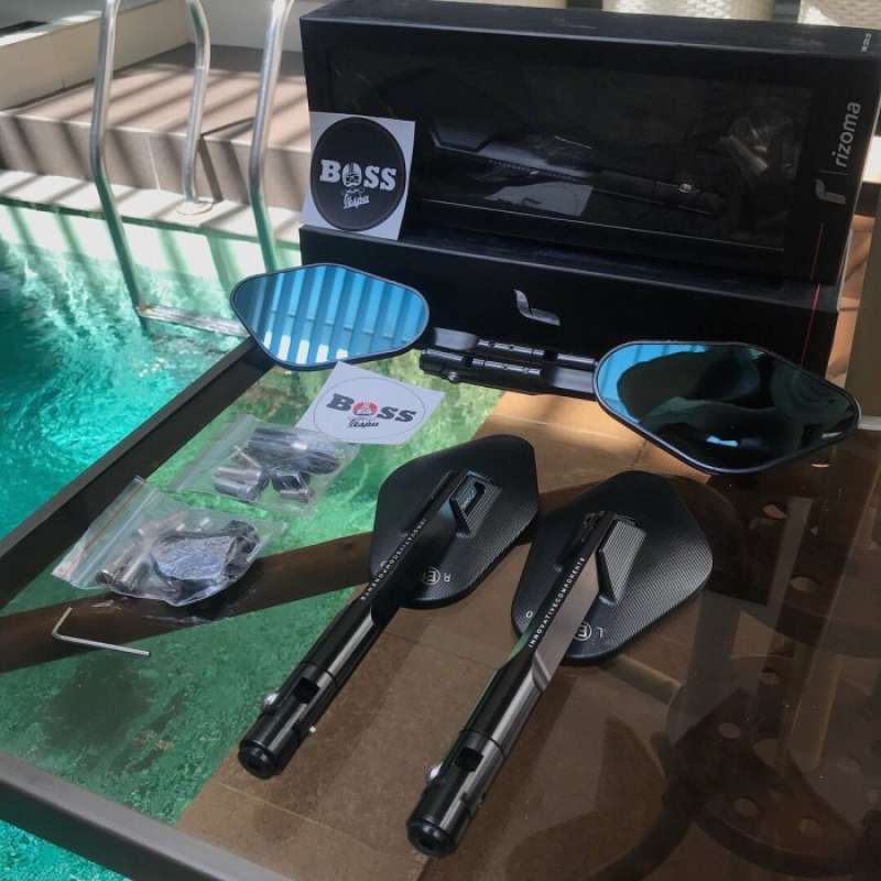 Promo Spion Rizoma Elisse Full Black - Universal / Vespa Lx S Sprint ...