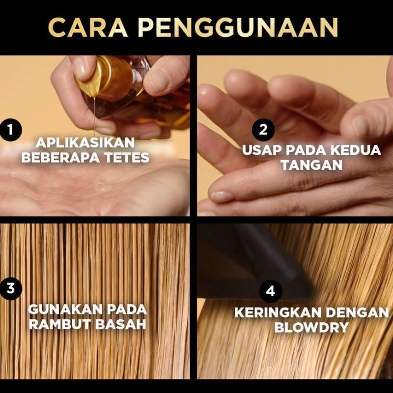 Jual L'oreal Paris Elseve Extraordinary Oil Gold Hair Treatment Serum ...