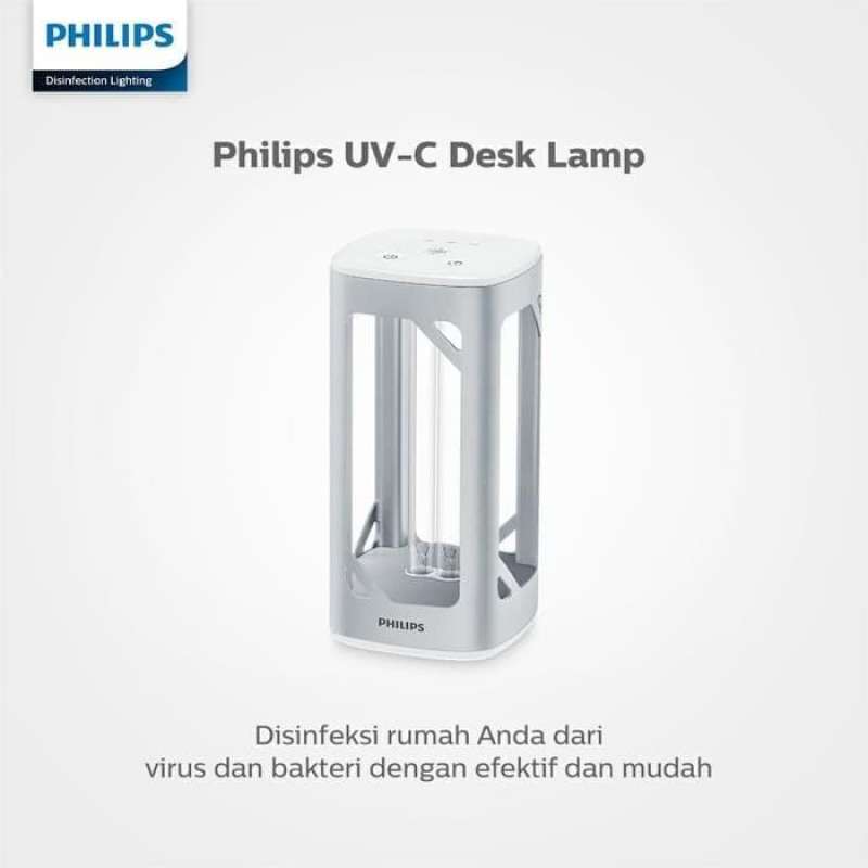 Jual PHILIPS UVC Desk Lamp UV-C 24W Rose Gold or Silver Lampu Meja UV di Seller BL ELECTRIC ...