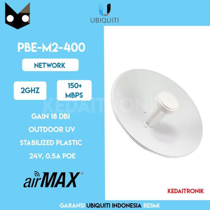 Promo Ubiquity PowerBeam M2 400mm PBE M2 400 Diskon 2% di Seller ...