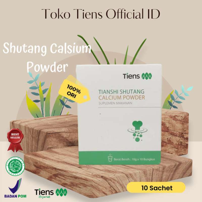 Promo Shutang Calsium Powder Original Isi 10 Sachet Kalsium Diabetes ...