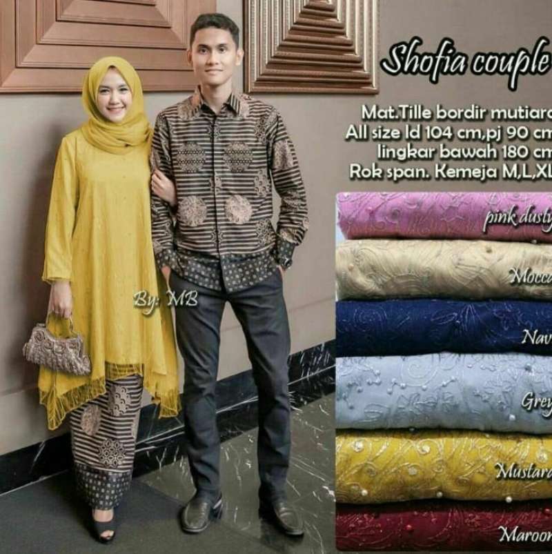 Jual Baju Batik Couple Keluarga Di Seller Batik Alfiani Buaran Kota